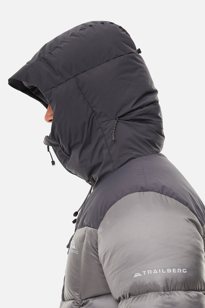 Eiger Puffer 700FP - Grey/Light Grey