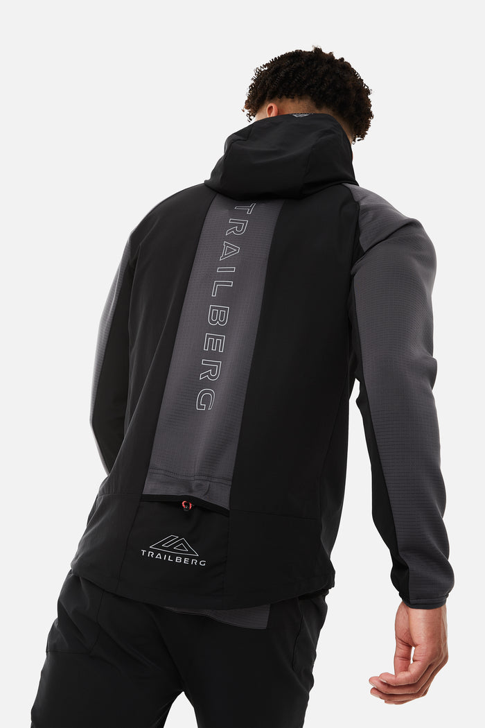Rapid Dash Tracksuit - Black/Grey