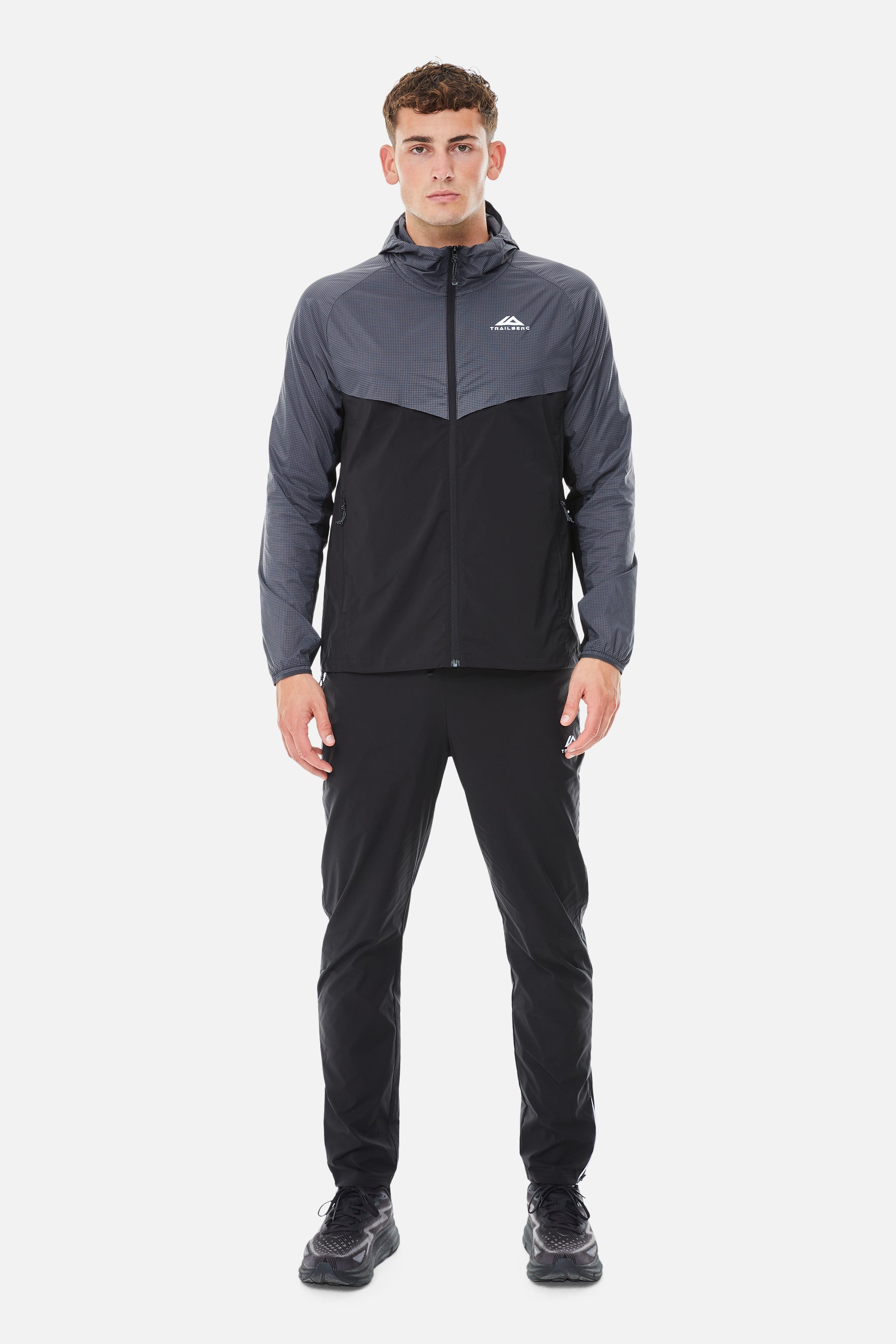 Rapid Grid 2.0 Tracksuit - Black/Volcano Grey